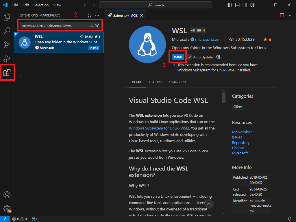 Setting Up Windows Subsystem for Linux (WSL) — tudat.space 1.0.0 ...